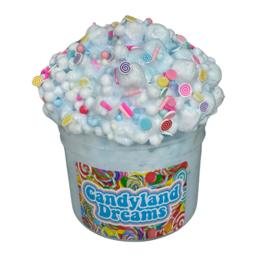 Candyland Floam Crunch Slime – Slimes By Grace