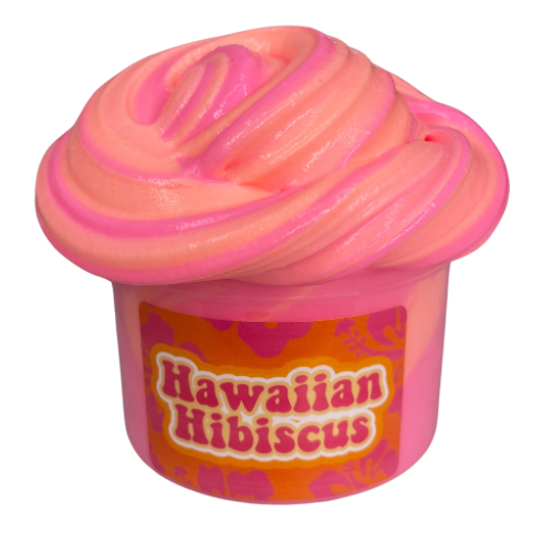 Hawaiian Hibiscus Aromatherapy Slime – Slimes By Grace