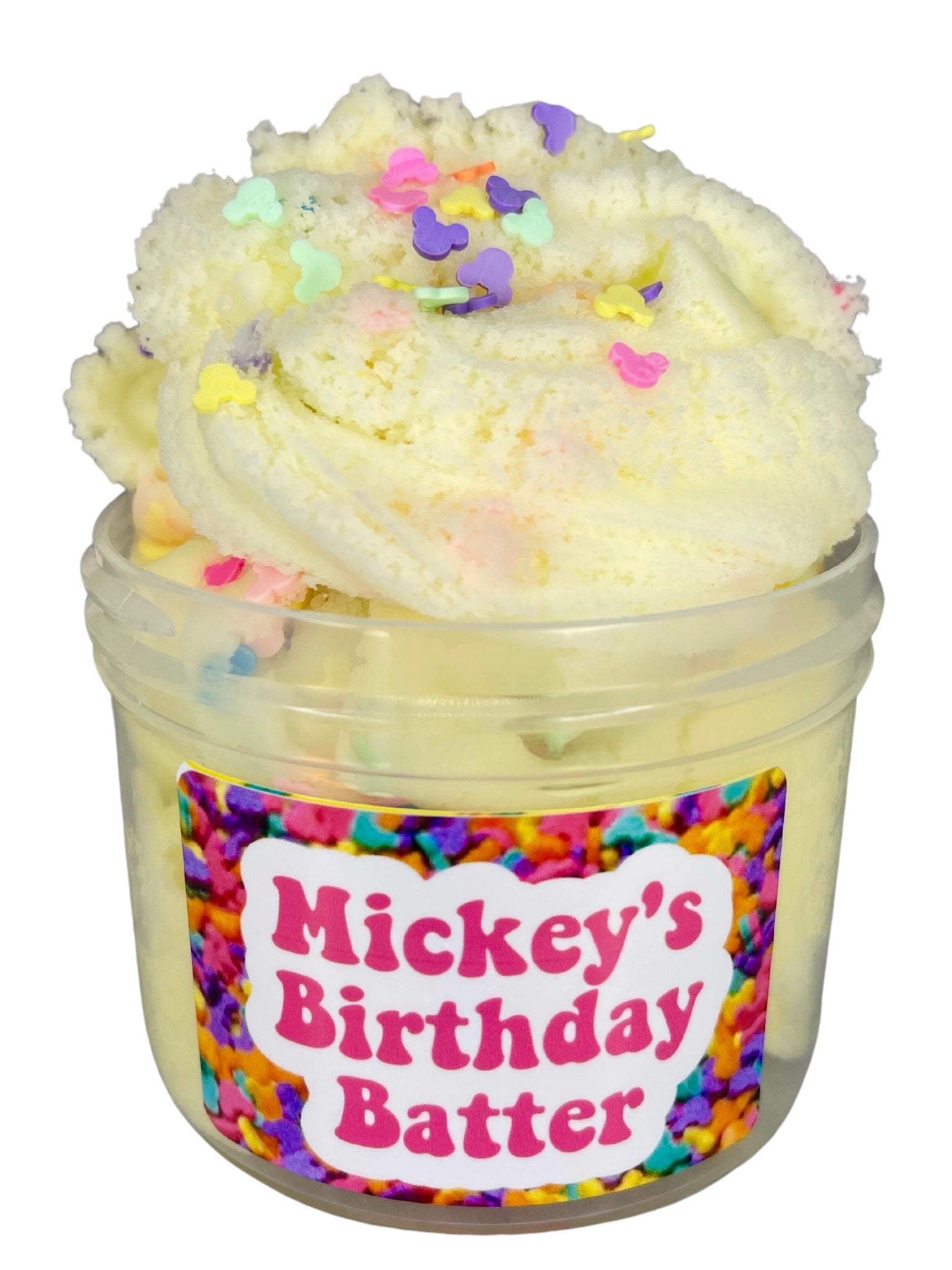 Mickey's Birthday Batter Cloud Slime – Slimes By Grace