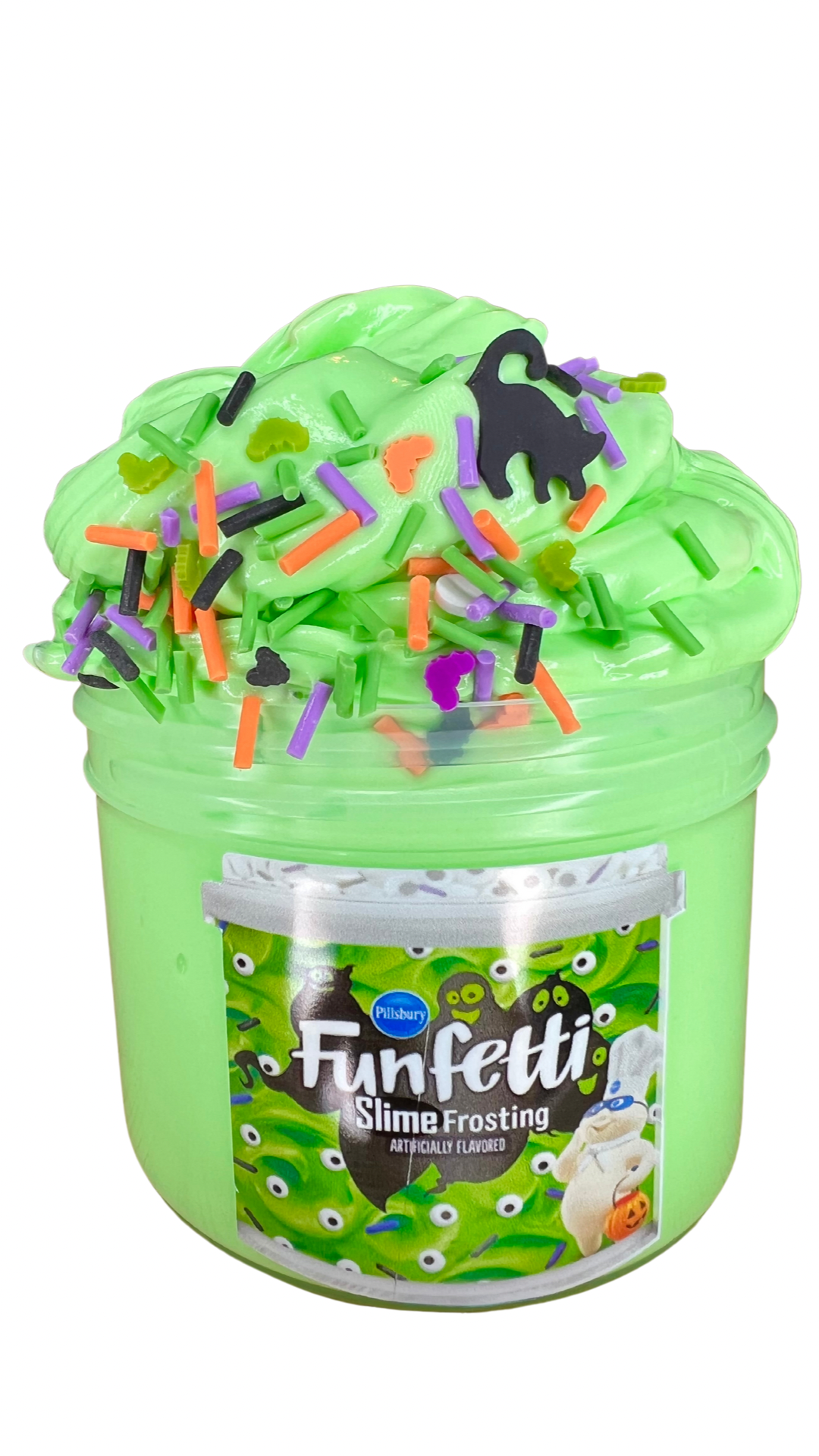 Halloween Funfetti Slime Frosting Mini – Slimes By Grace