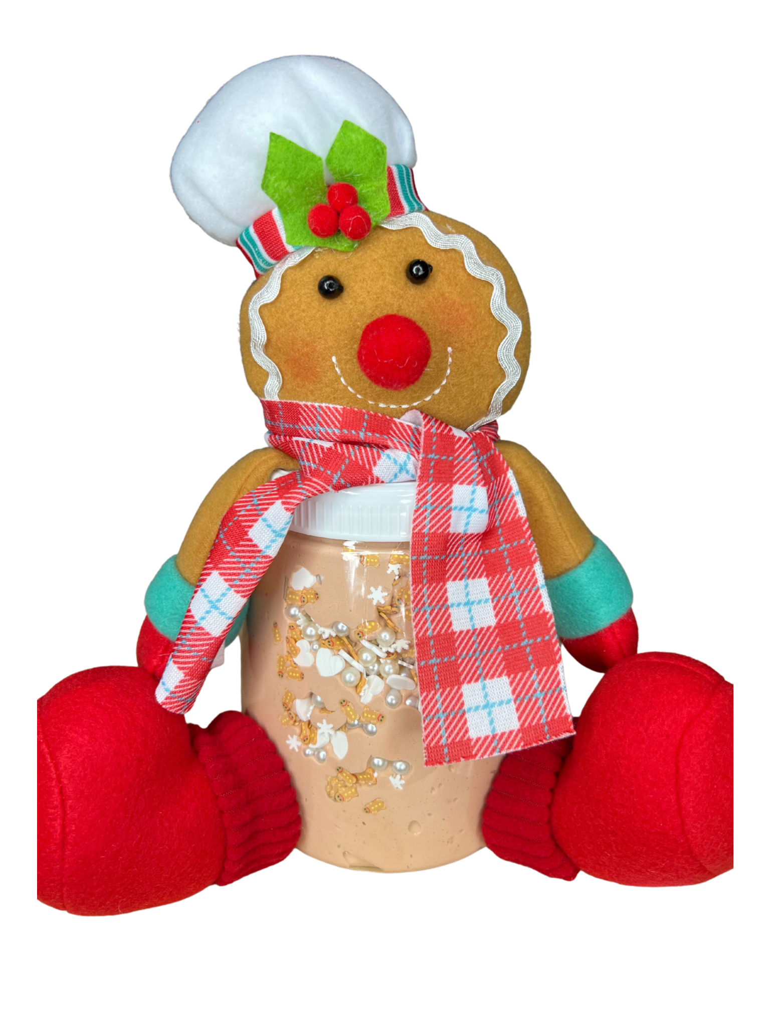 Santa Buddy Gingerbread Man – Slimes By Grace